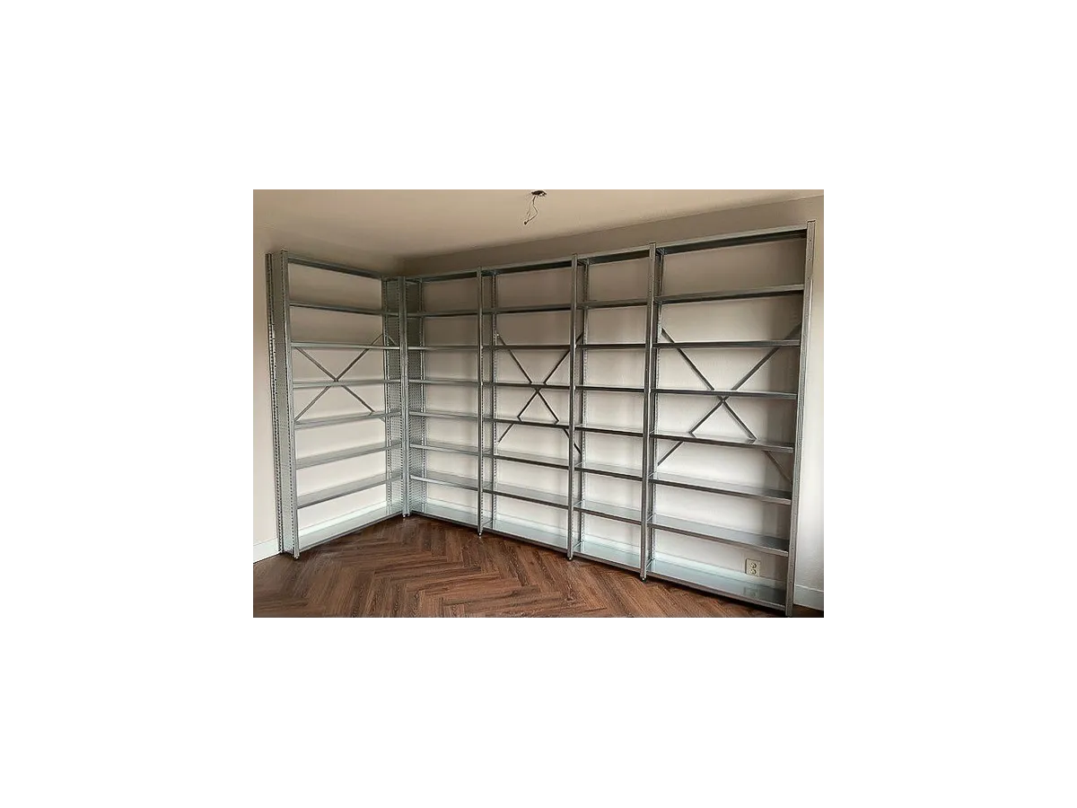 Stellingkast staal 200x260x40 cm – 13 Legborden – 90 kg per Plank ...